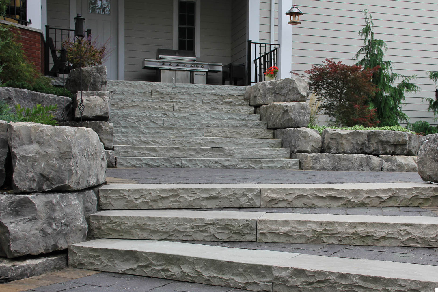 Banas Stones® Sandstone Steps - 6" Thick, 16" Depth - Ontario, Canada ...