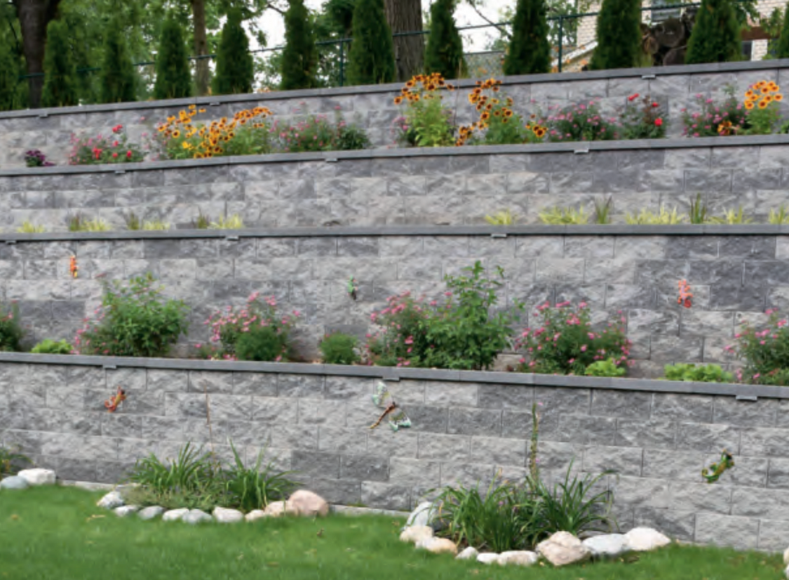 Keystone® Compac Retaining Walls - Straight Face Split - Michigan ...