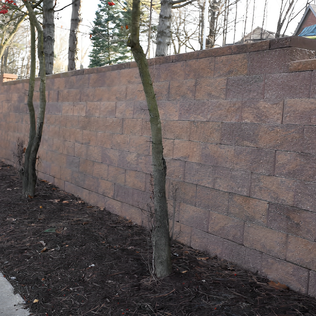 Keystone® Compac Retaining Walls - Straight Face Split - Michigan ...